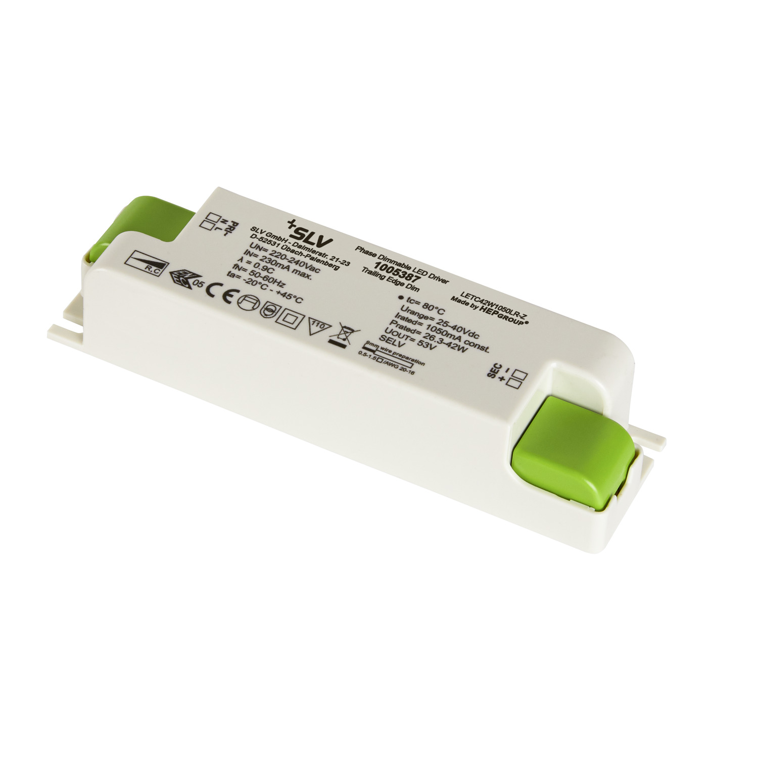 Led driver, 40W 1000mA PHASE